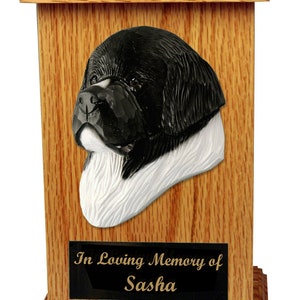 Newfoundland Memorial Urn - Multiple Colors Available - Choice of Light ...