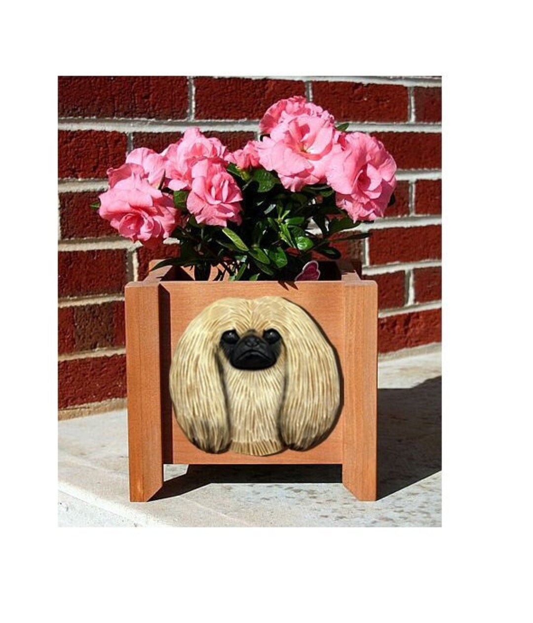 Pekingese Planter Box - Multiple Colors Available - Etsy