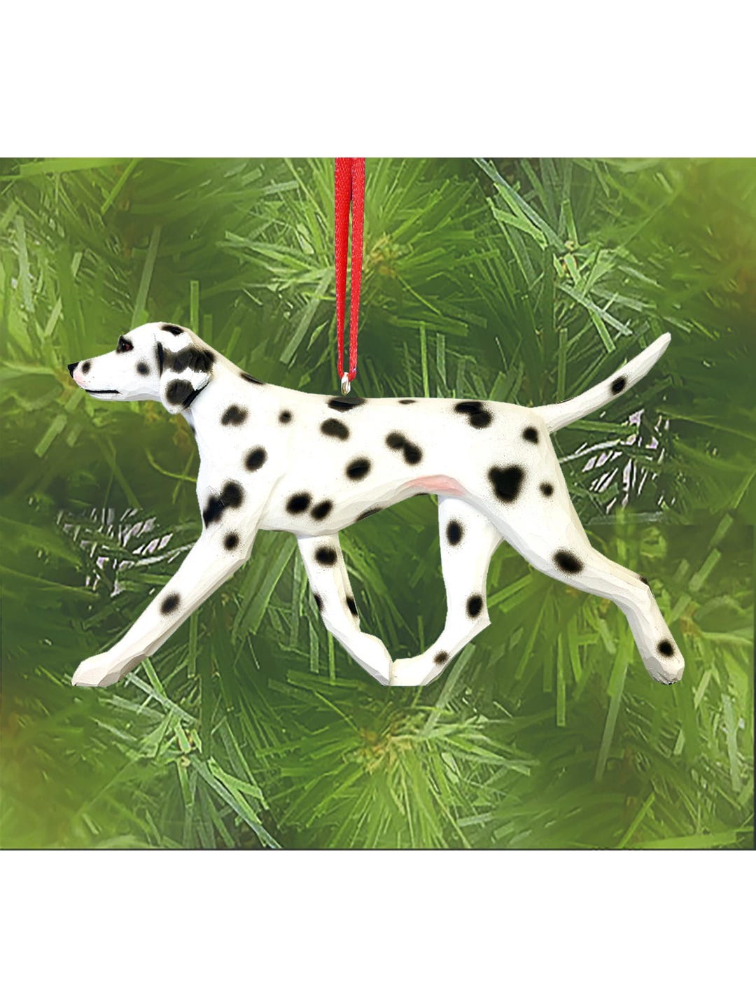 Dalmatian DIG (dog in Gait) Christmas Ornament - Multiple Colors ...