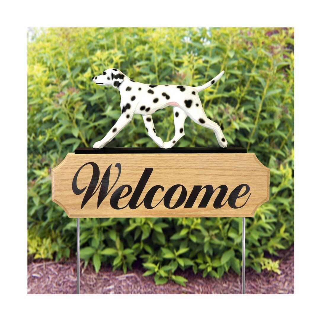 Dalmatian DIG (dog in Gait) Welcome Stake - Multiple Colors Available ...