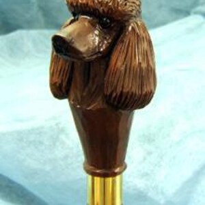 Poodle Walking Stick - Multiple Colors Available - Etsy