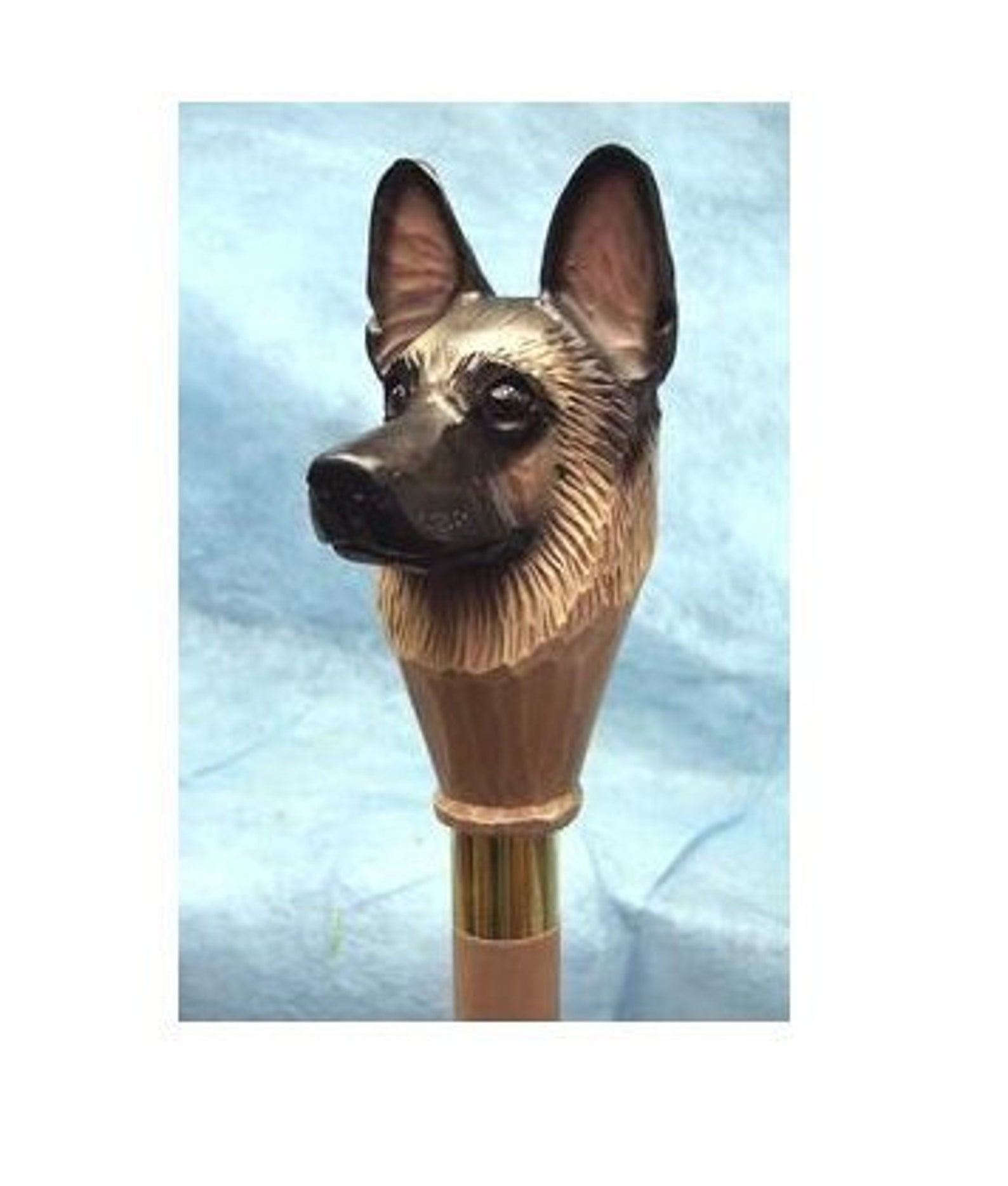 German Shepherd Walking Stick - Multiple Colors Available - Etsy