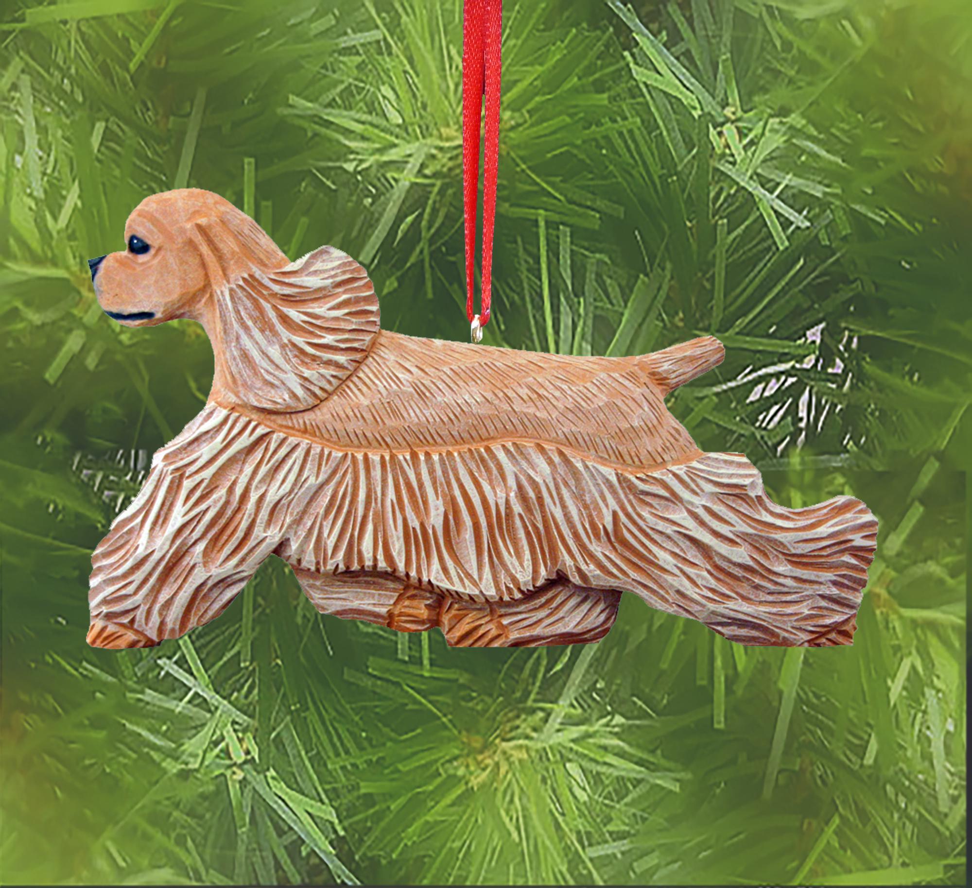 Cocker Spaniel Christmas Ornament - Multiple Colors Available - Etsy