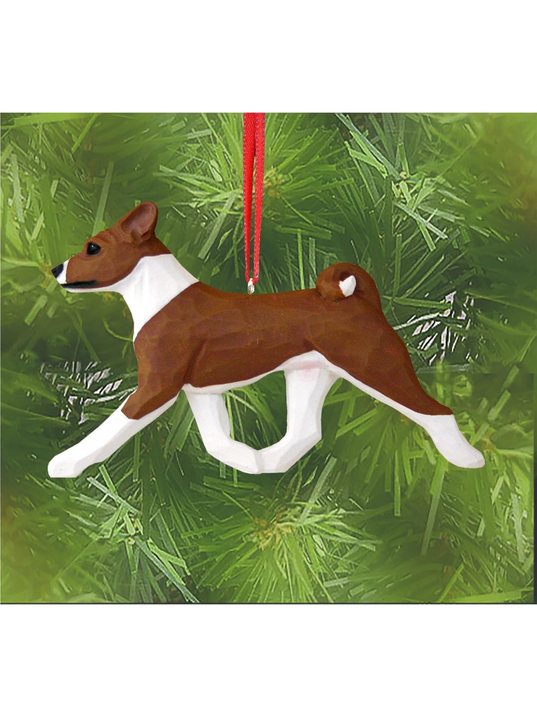 Basenji DIG (dog in Gait) Ornament - Multiple Colors Available - Etsy