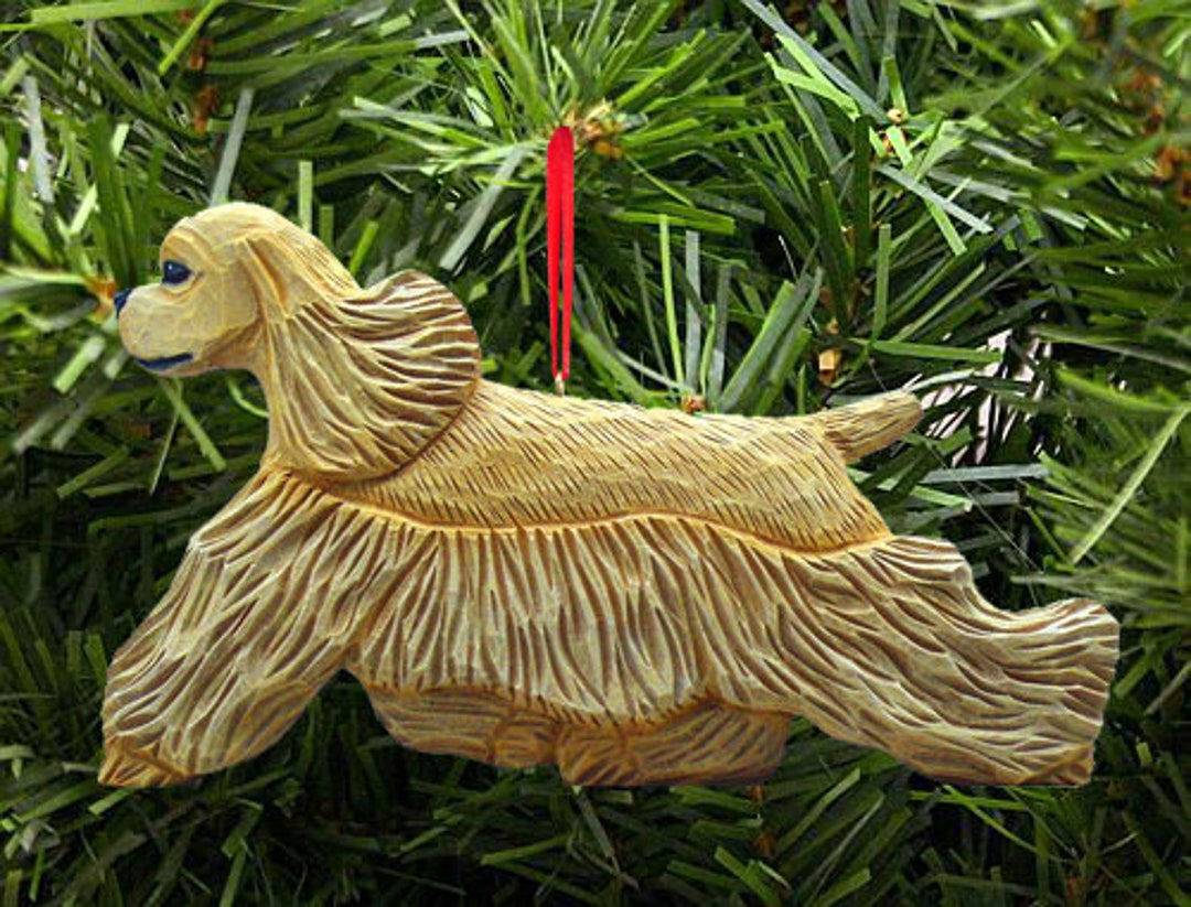 Cocker Spaniel Christmas Ornament Multiple Colors Available - Etsy