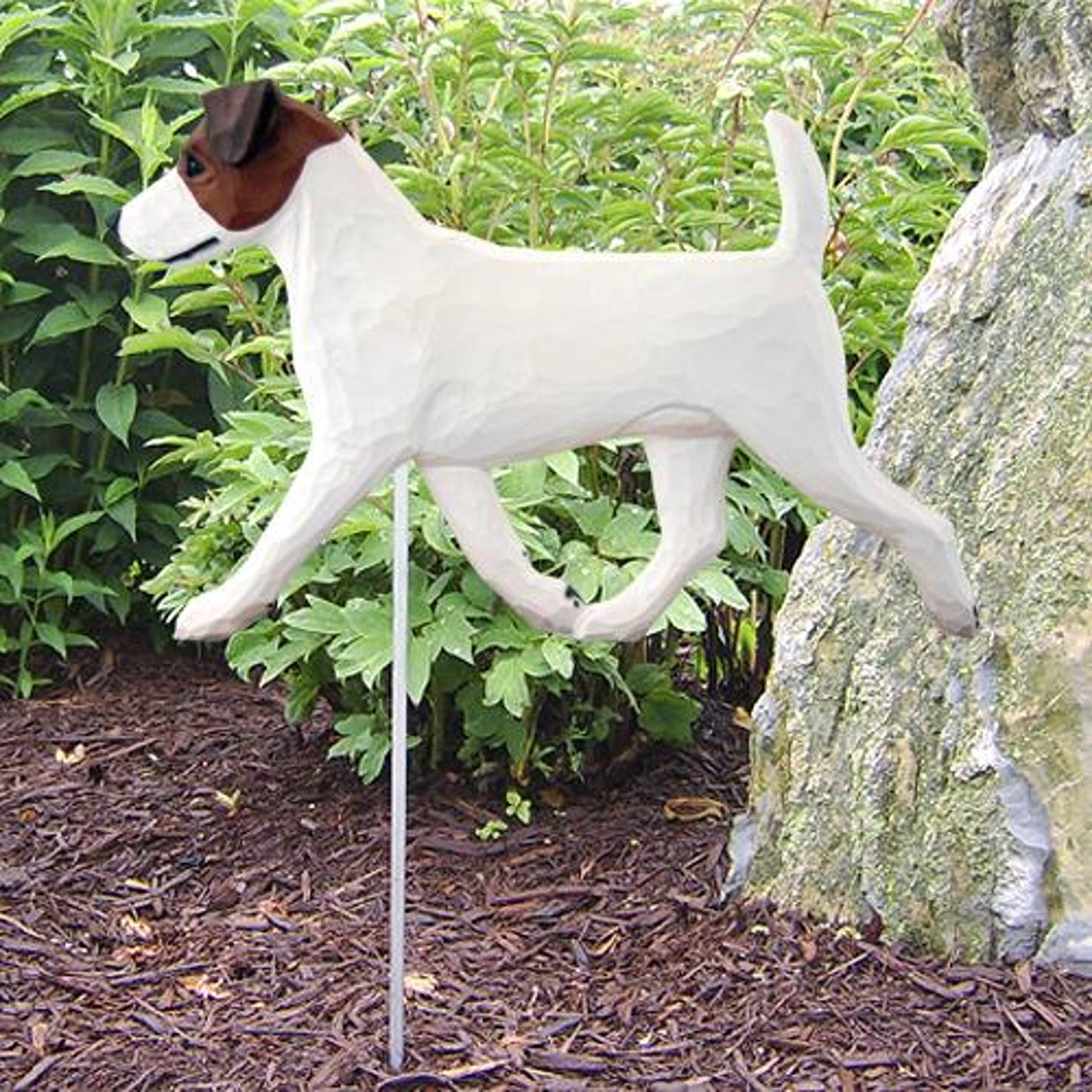Jack Russell Terrier Garden Stake - Multiple Colors Available - Etsy