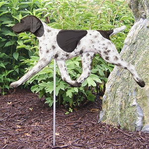 German Shorthaired Pointer Garden Stake - Multiple Colors Available - Etsy