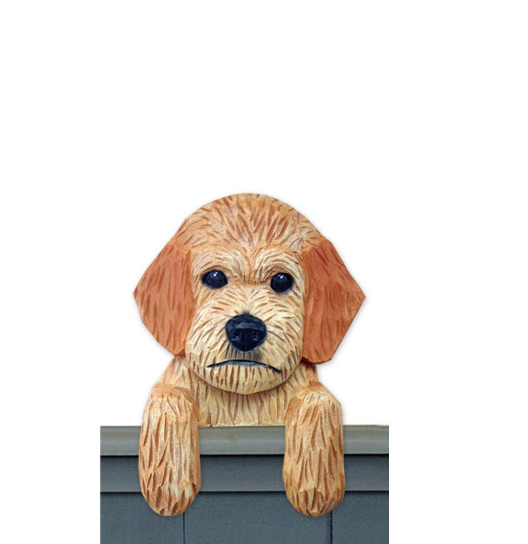 Golden Doodle Resin Door Topper or Shelf Sitter Multiple Colors ...