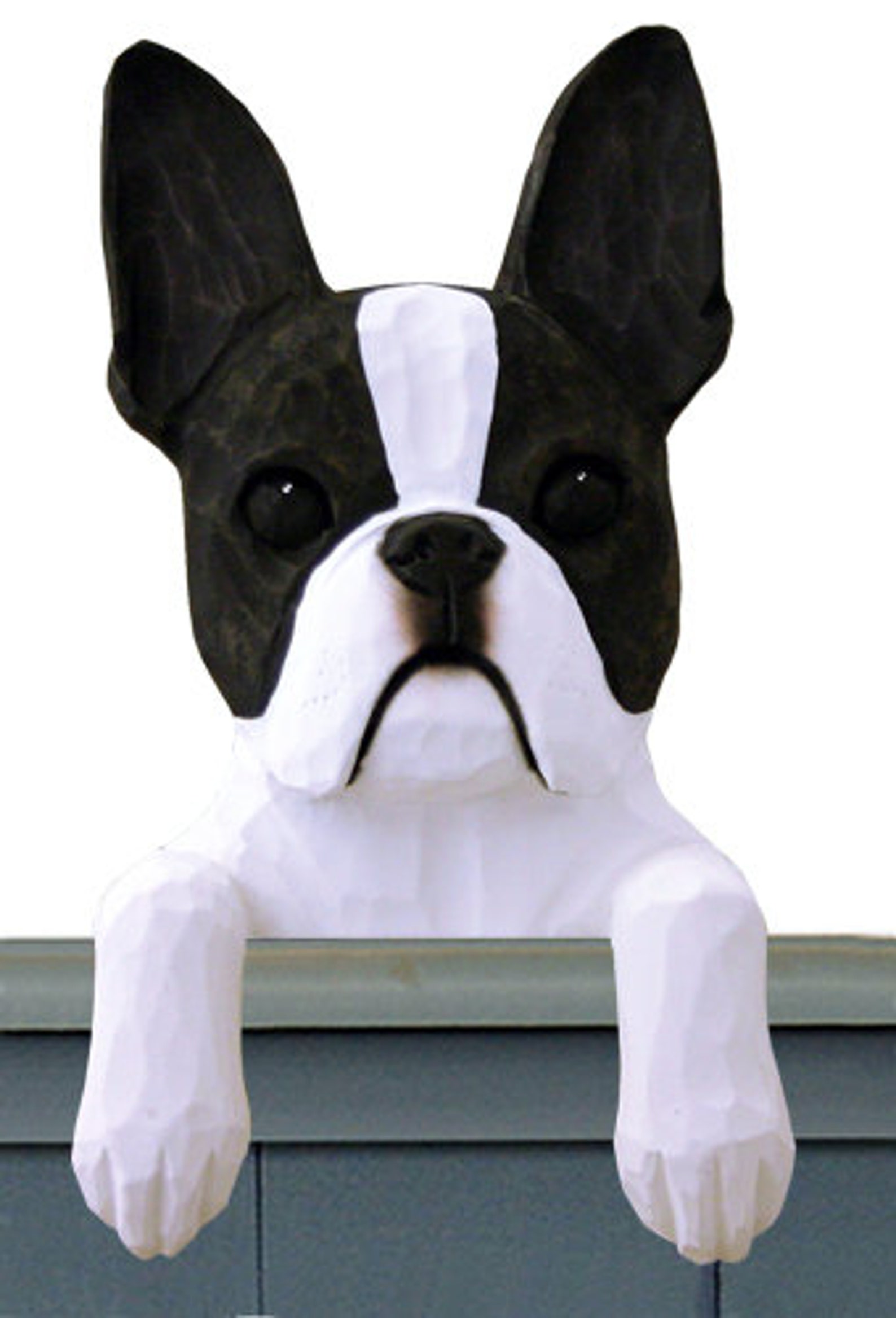 Boston Terrier Door Topper or Shelf Sitter Multiple Colors - Etsy