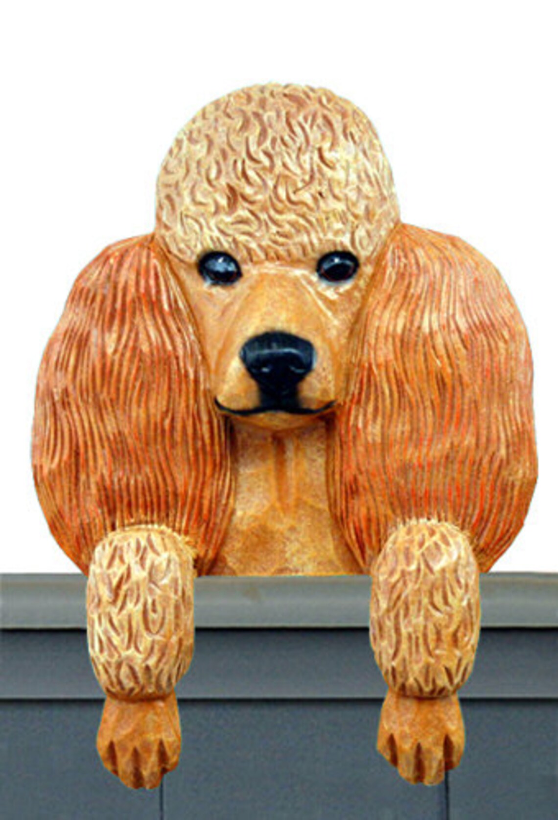 Poodle Resin Door Topper or Shelf Sitter Multiple Colors - Etsy
