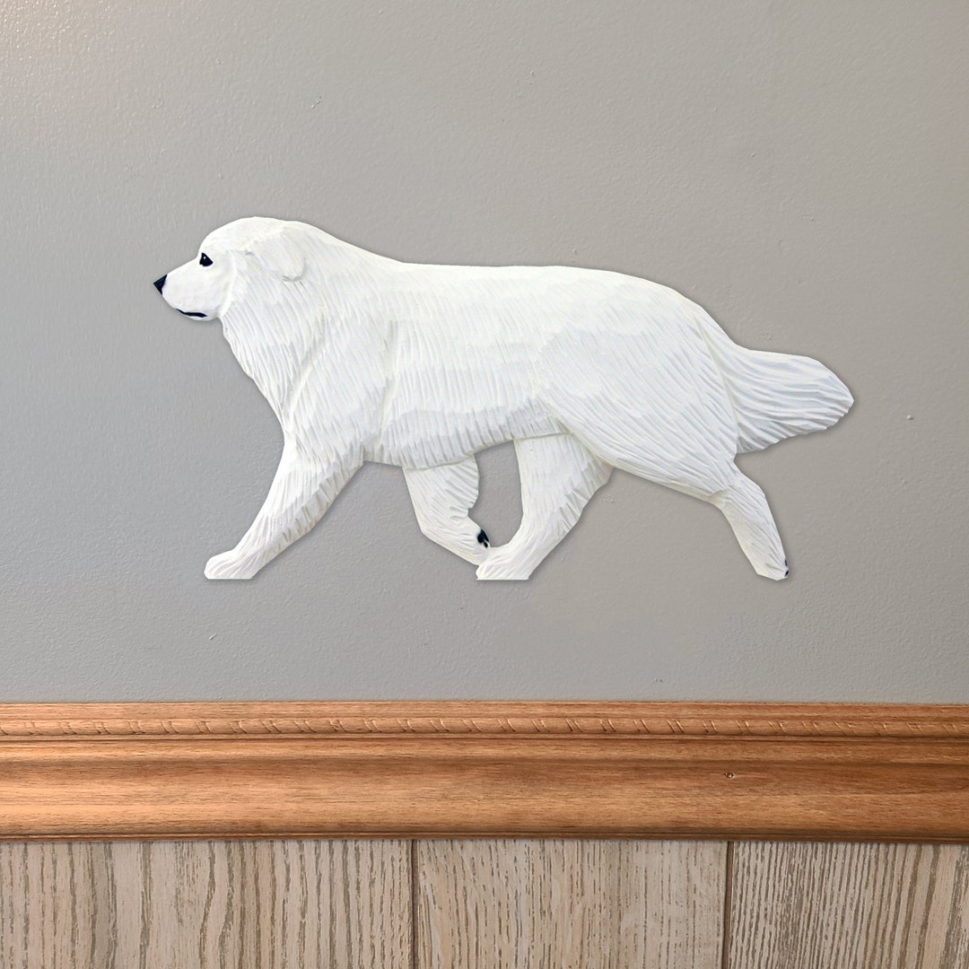 Great Pyrenees DIG Wall Sculpture - Etsy