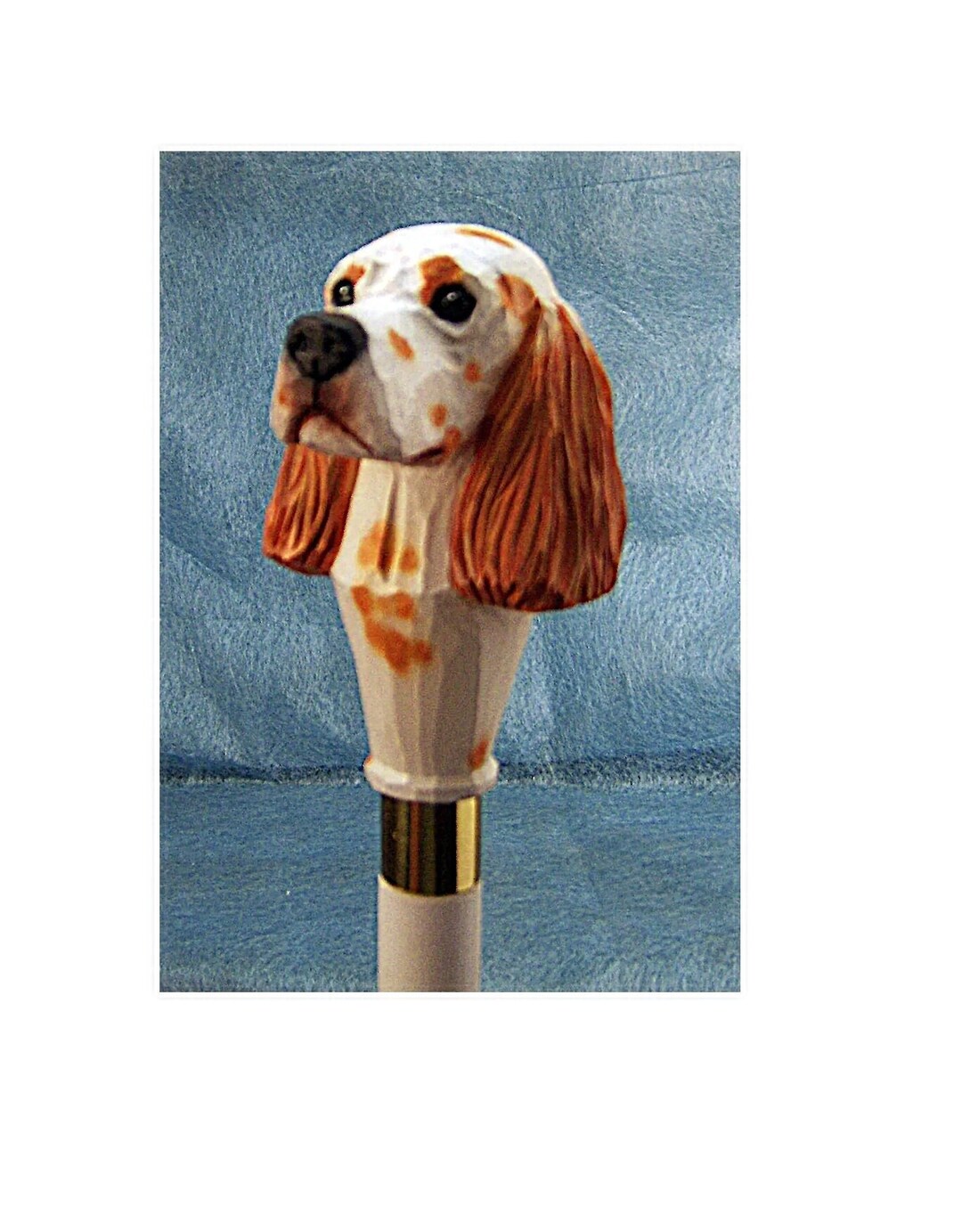 English Setter Walking Stick - Multiple Colors Available - Etsy