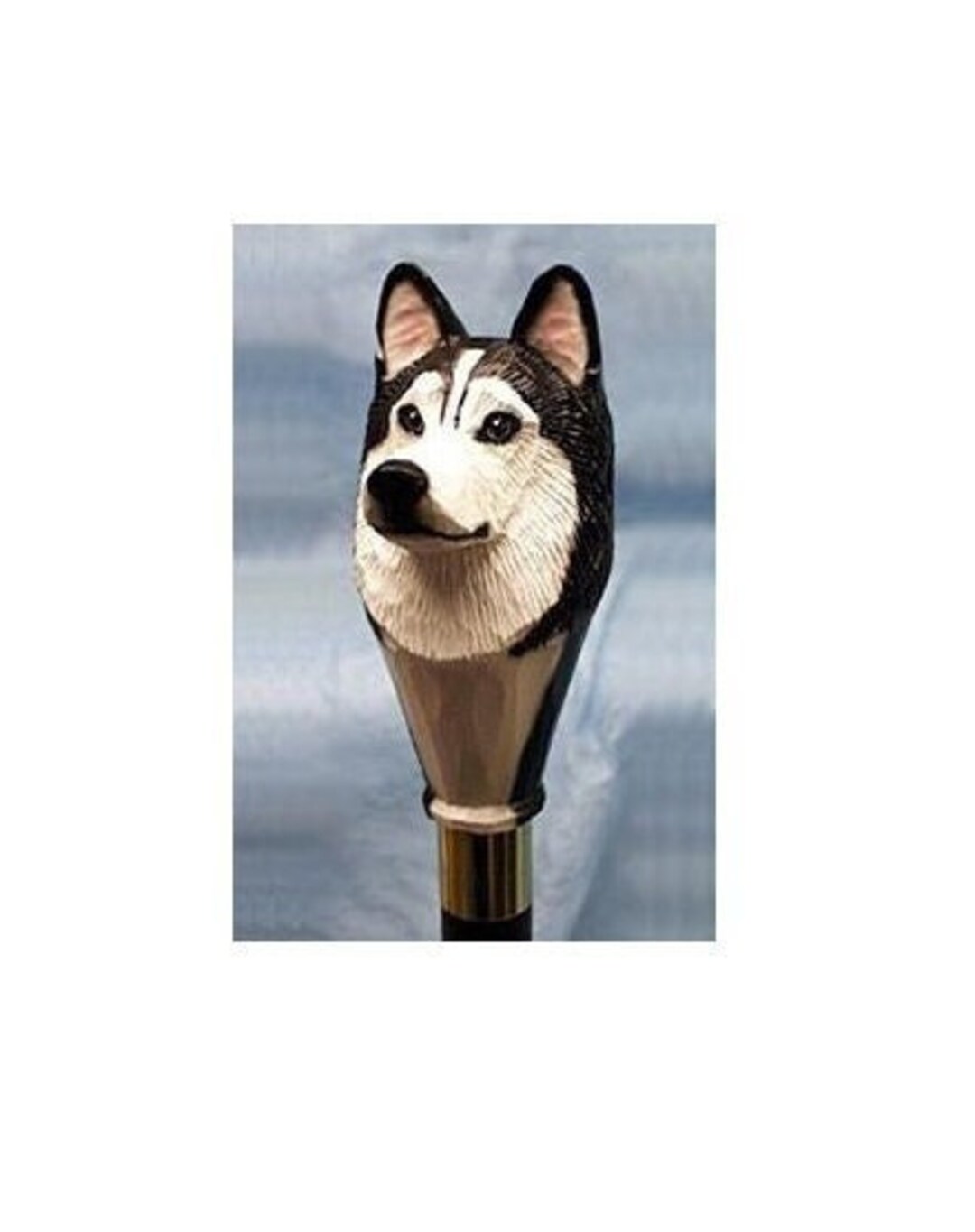 Siberian Husky Walking Stick - Multiple Colors Available - Etsy