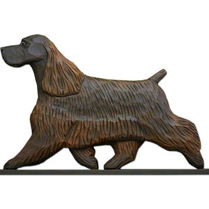 English Cocker Spaniel DIG Topper Multiple Colors Available - Etsy