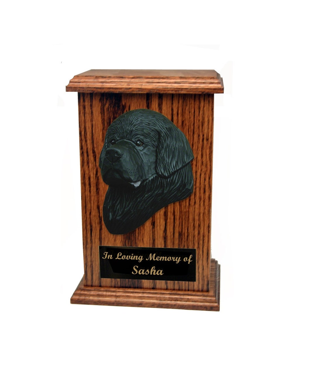 Newfoundland Memorial Urn - Multiple Colors Available- Engraving Not ...