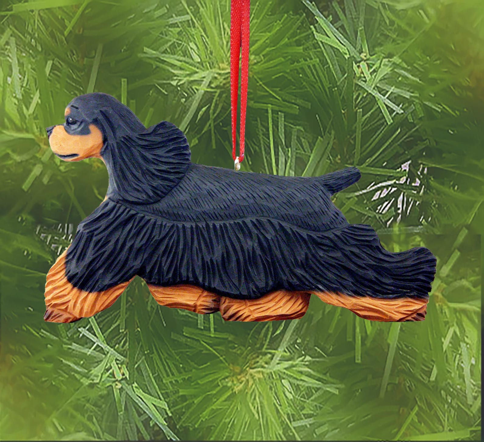 Cocker Spaniel Christmas Ornament - Multiple Colors Available - Etsy