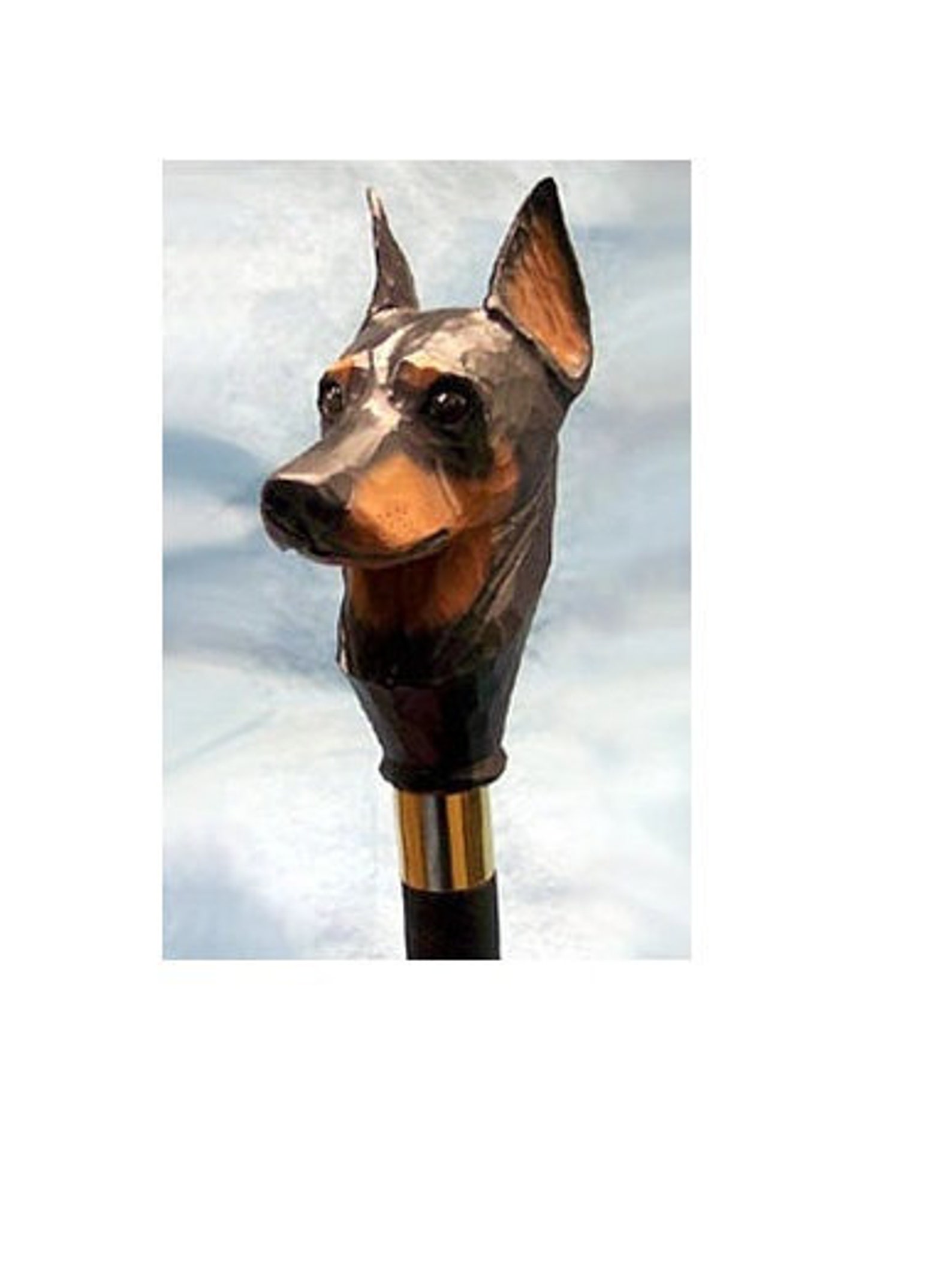Doberman Walking Stick Multiple Colors Available - Etsy