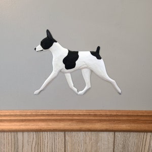 Rat Terrier DIG Wall Sculpture - Multiple Colors Available - Etsy