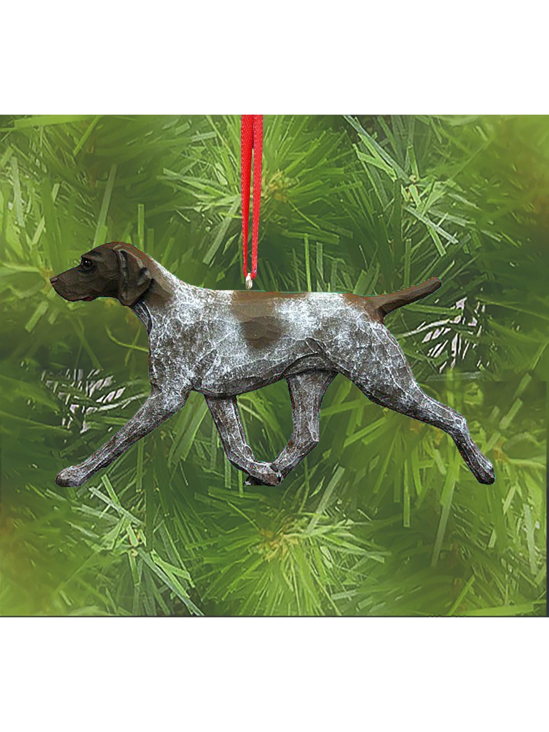 German Shorthaired Pointer DIG (dog in Gait) Ornament - Etsy