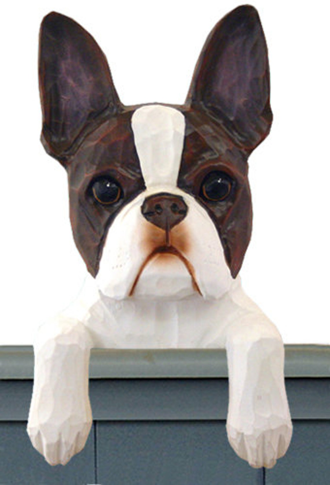 Boston Terrier Door Topper or Shelf Sitter Multiple Colors - Etsy