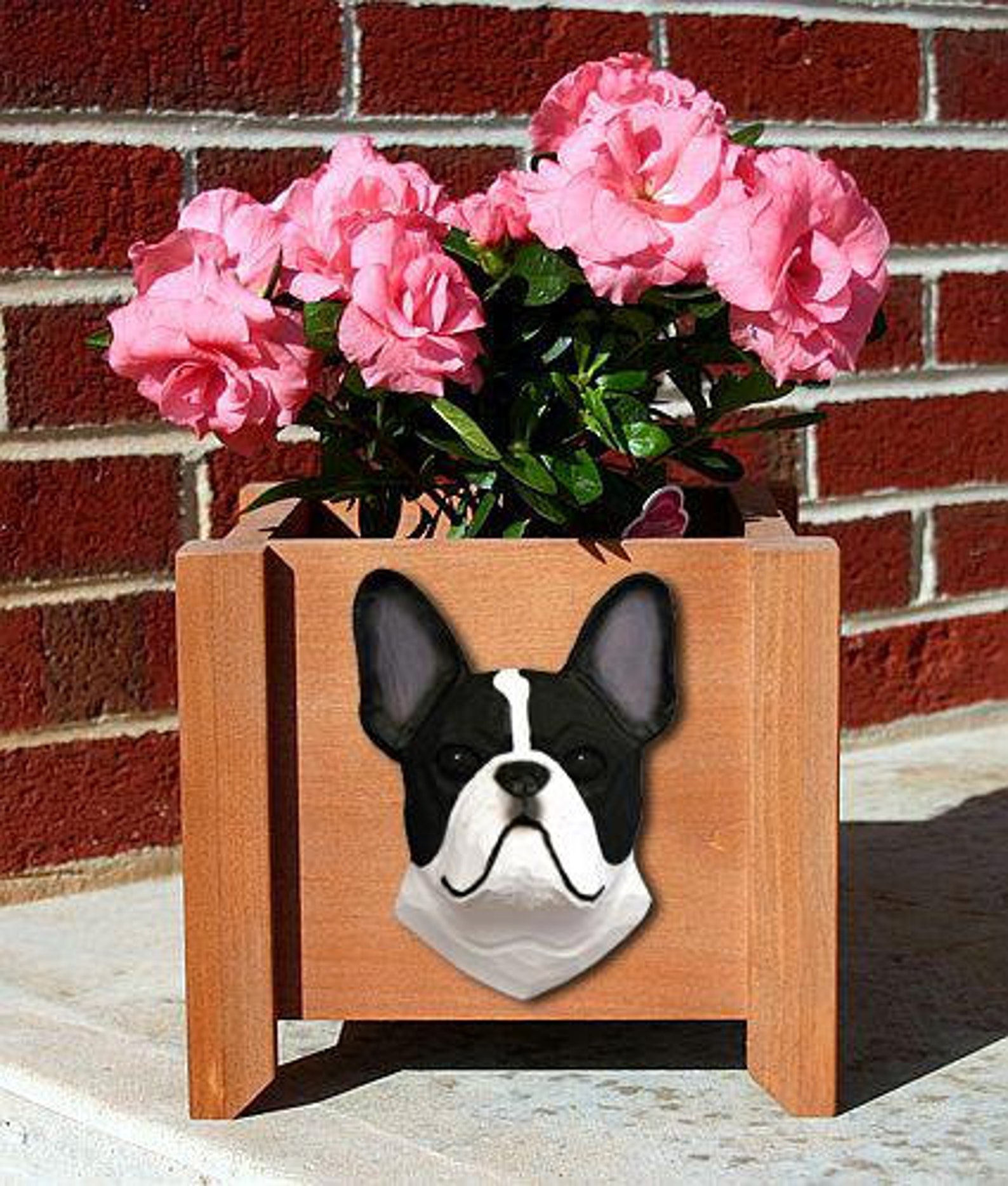 French Bulldog Planter Box - Multiple Colors Available - Etsy