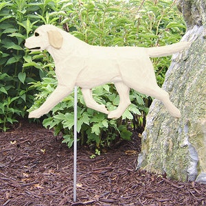 Labrador Retriever Garden Stake - Multiple Colors Available - Etsy