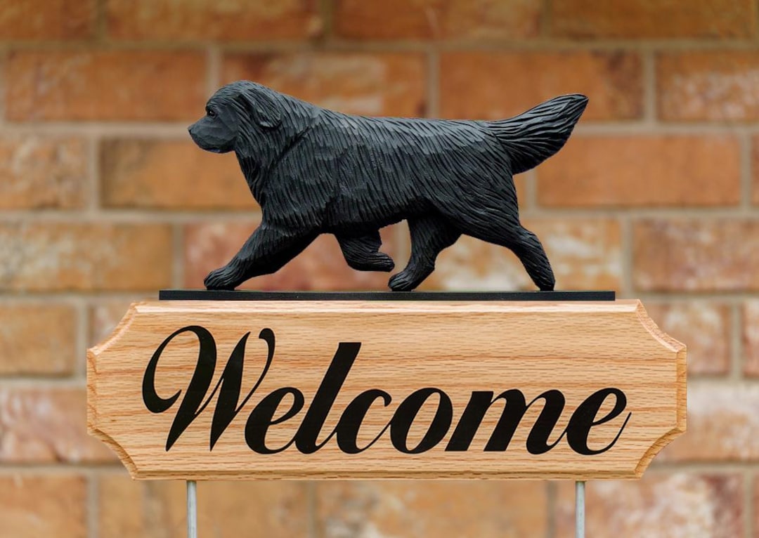 Newfoundland Welcome Stake Sign - Multiple Colors Available - Etsy