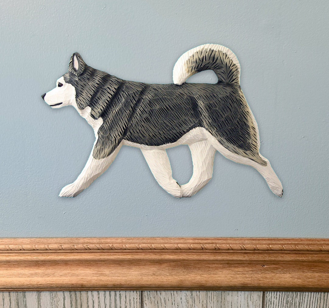 Alaskan Malamute DIG Topper - Multiple Colors Available - Etsy