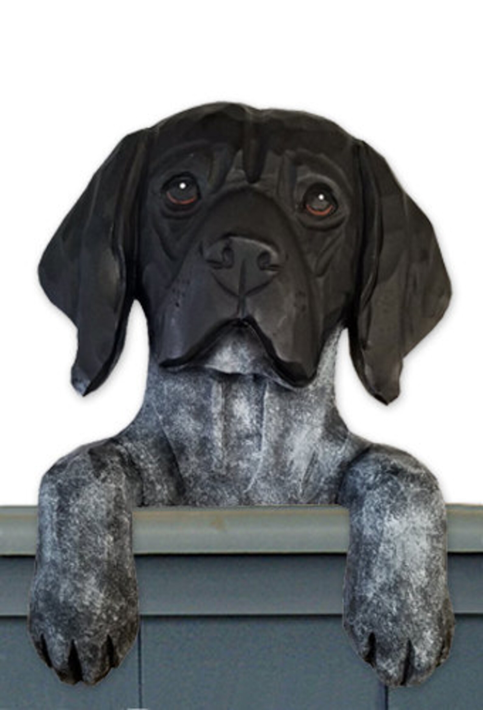 German Shorthaired Pointer Resin Door Topper or Shelf Sitter | Etsy