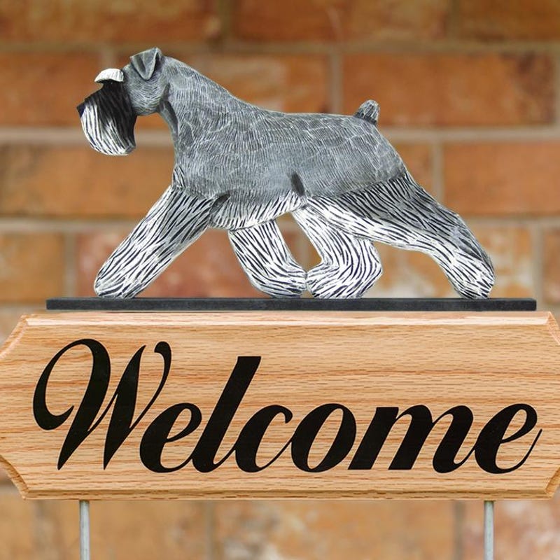 Schnauzer Sign - Etsy