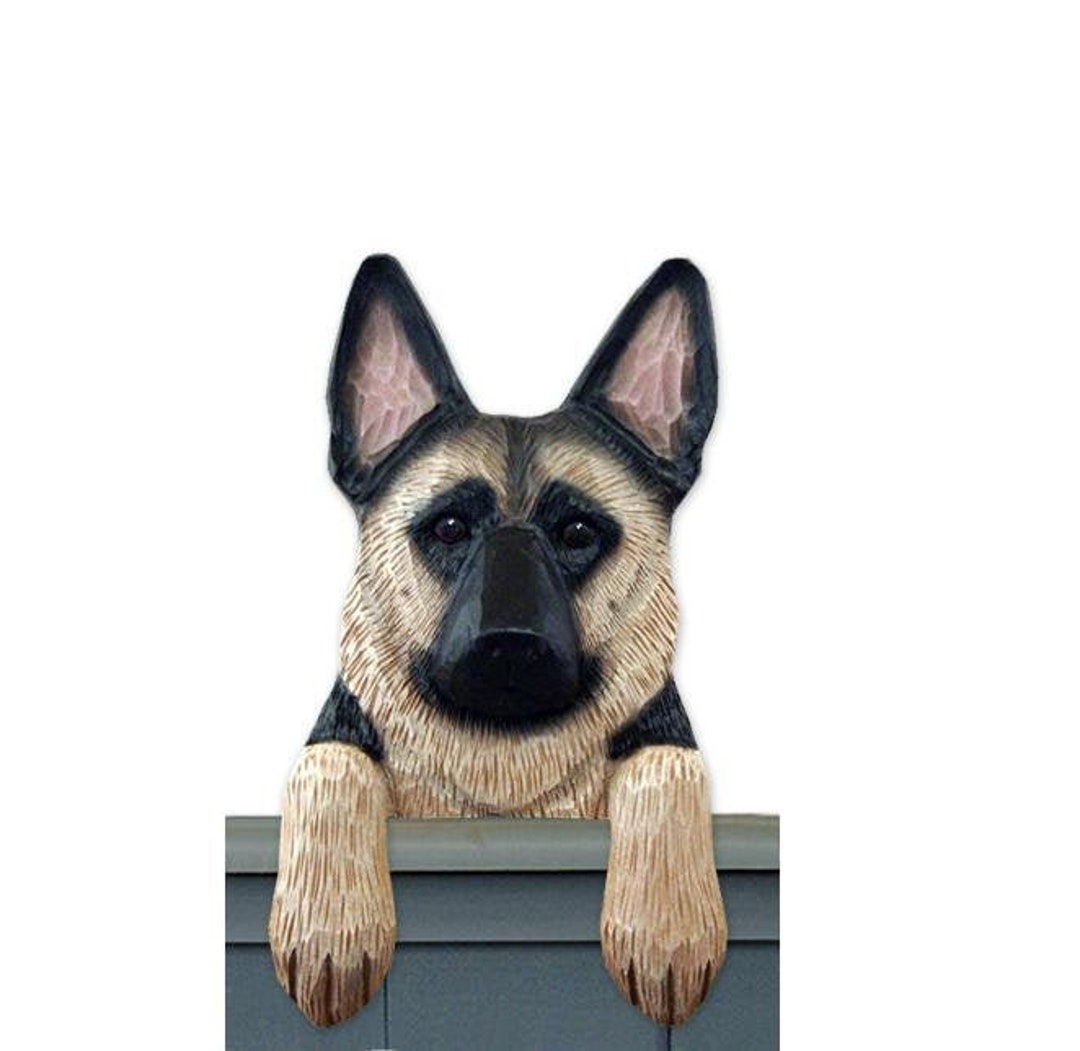 German Shepherd Door Topper or Shelf Sitter - Multiple Colors Available ...
