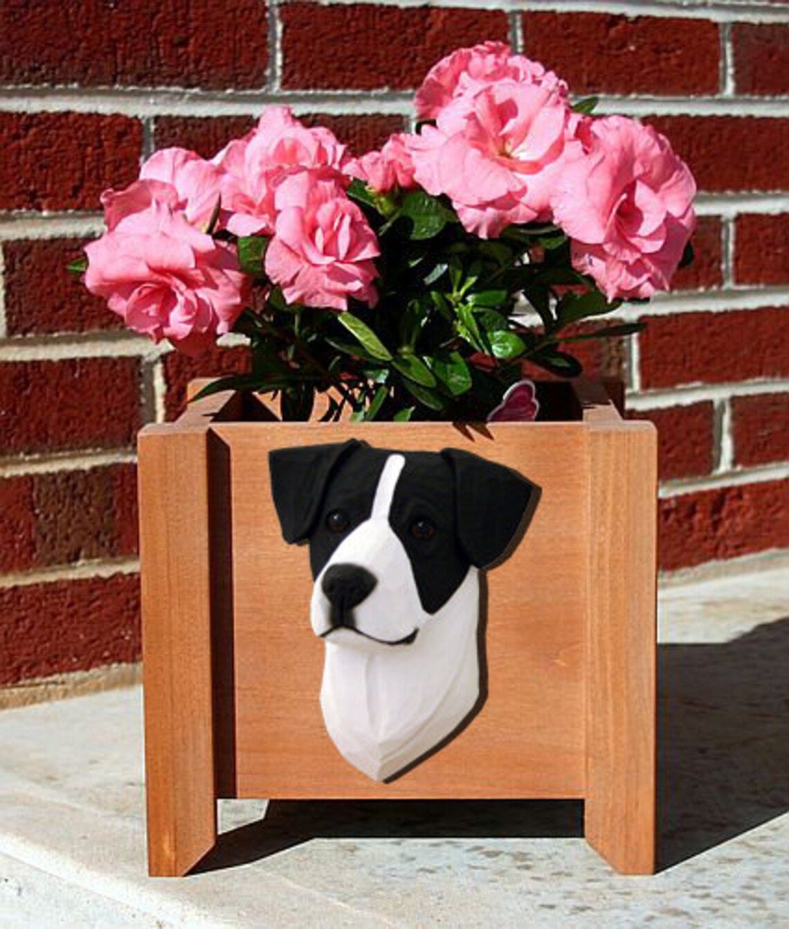 Jack Russell Terrier Planter Box - Multiple Colors Available - Etsy