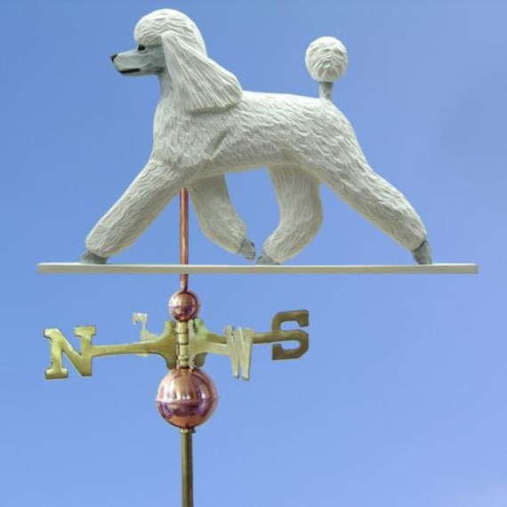Poodle Weathervane Individually Hand Carved and Custom Hand - Etsy