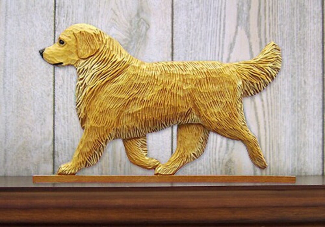 Golden Retriever DIG Topper Multiple Colors Available - Etsy