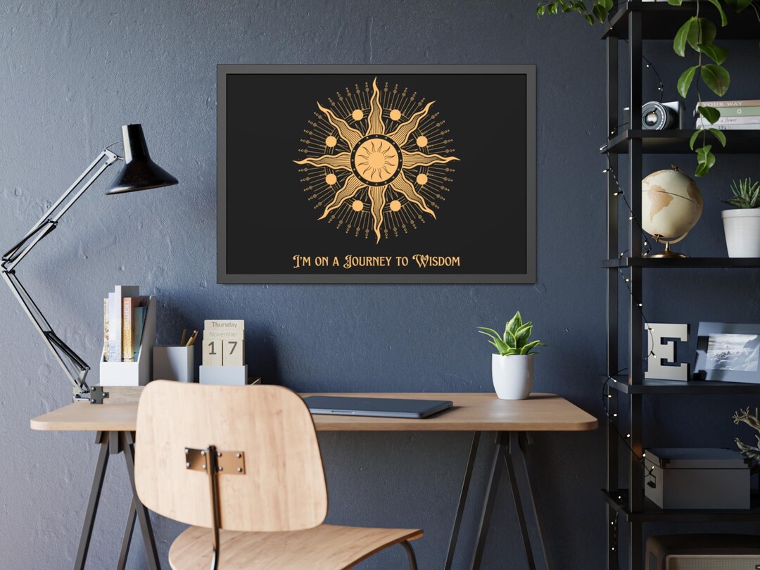 Framed Sacred Geometry Wall Hanging | Mindful Spiritual Artwork - Etsy