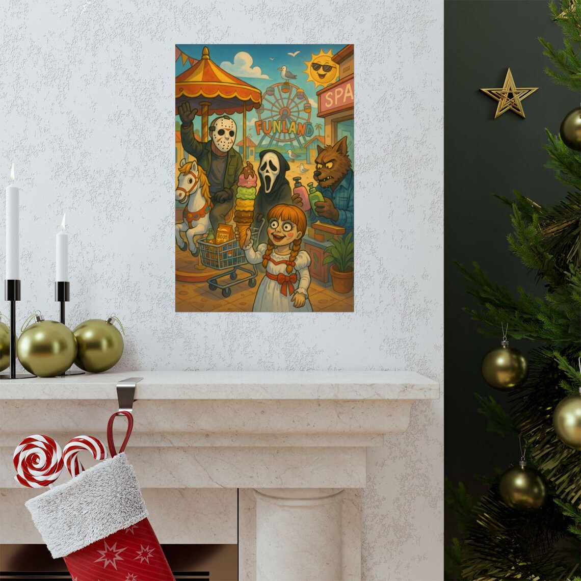 Funny Horror Characters at Funland - Etsy