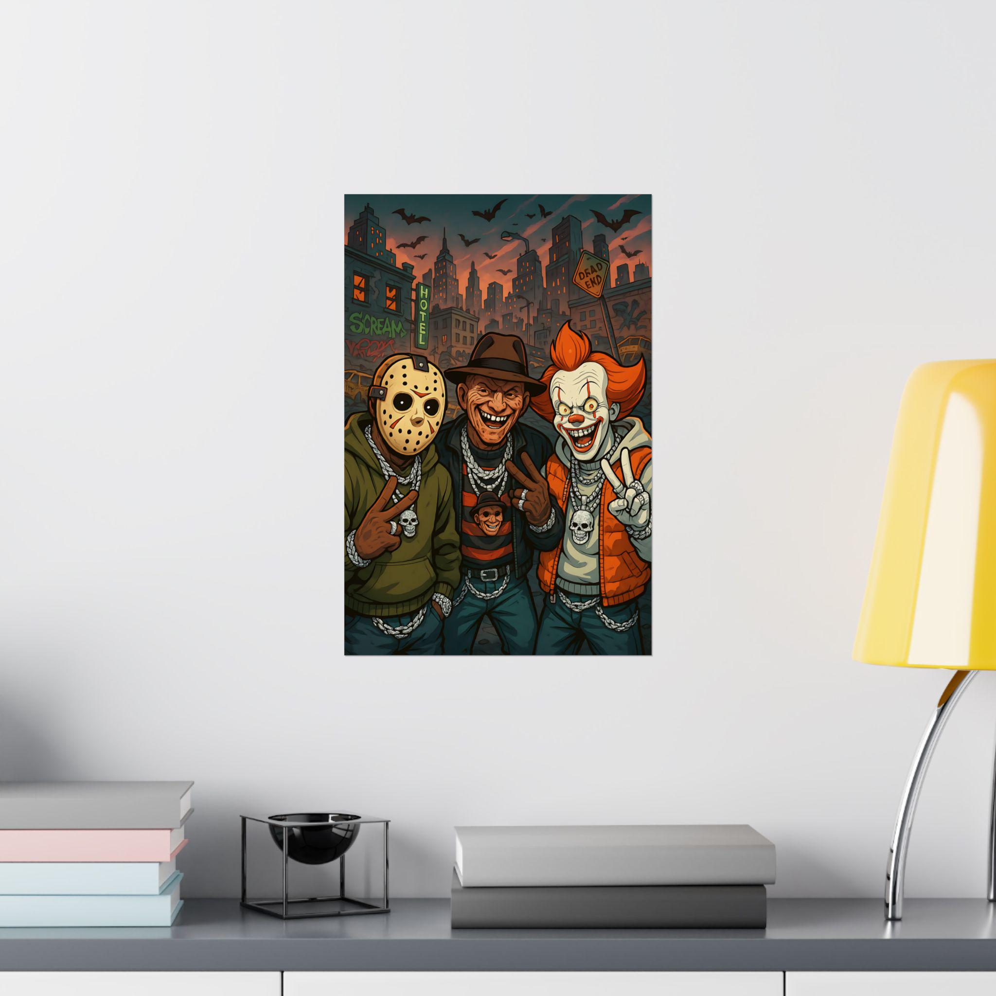 Blinged Horror Trio - Etsy