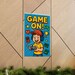 Colorful Cartoon Gaming Poster – “game On” - Etsy