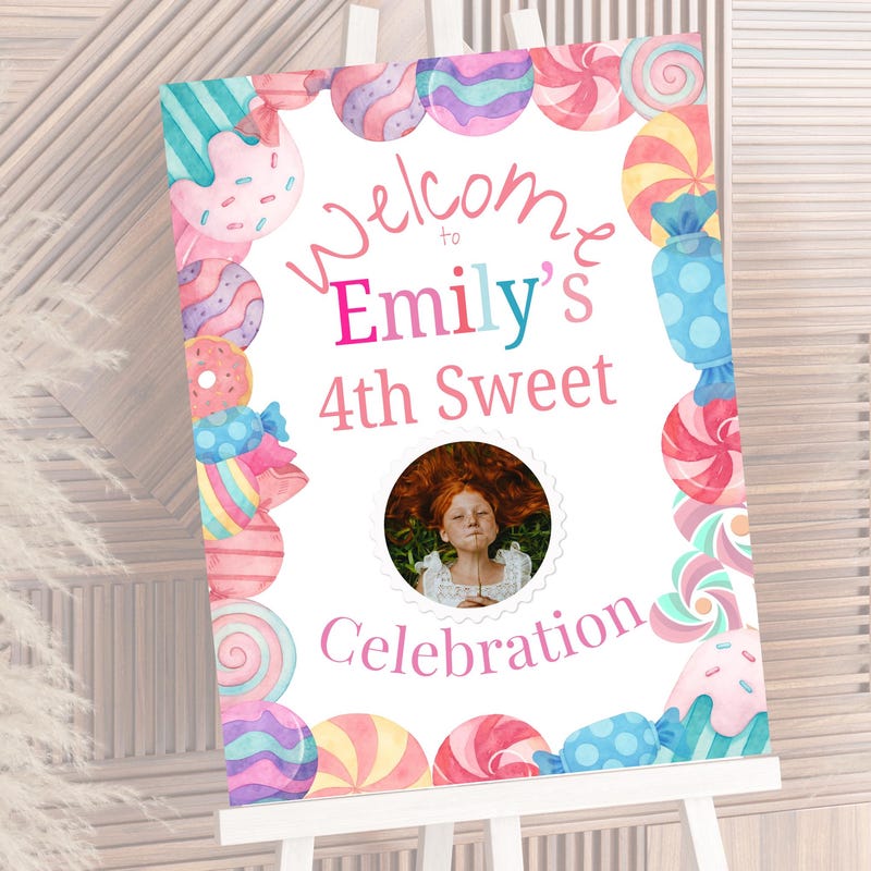 Welcome to Candyland Sign - Etsy