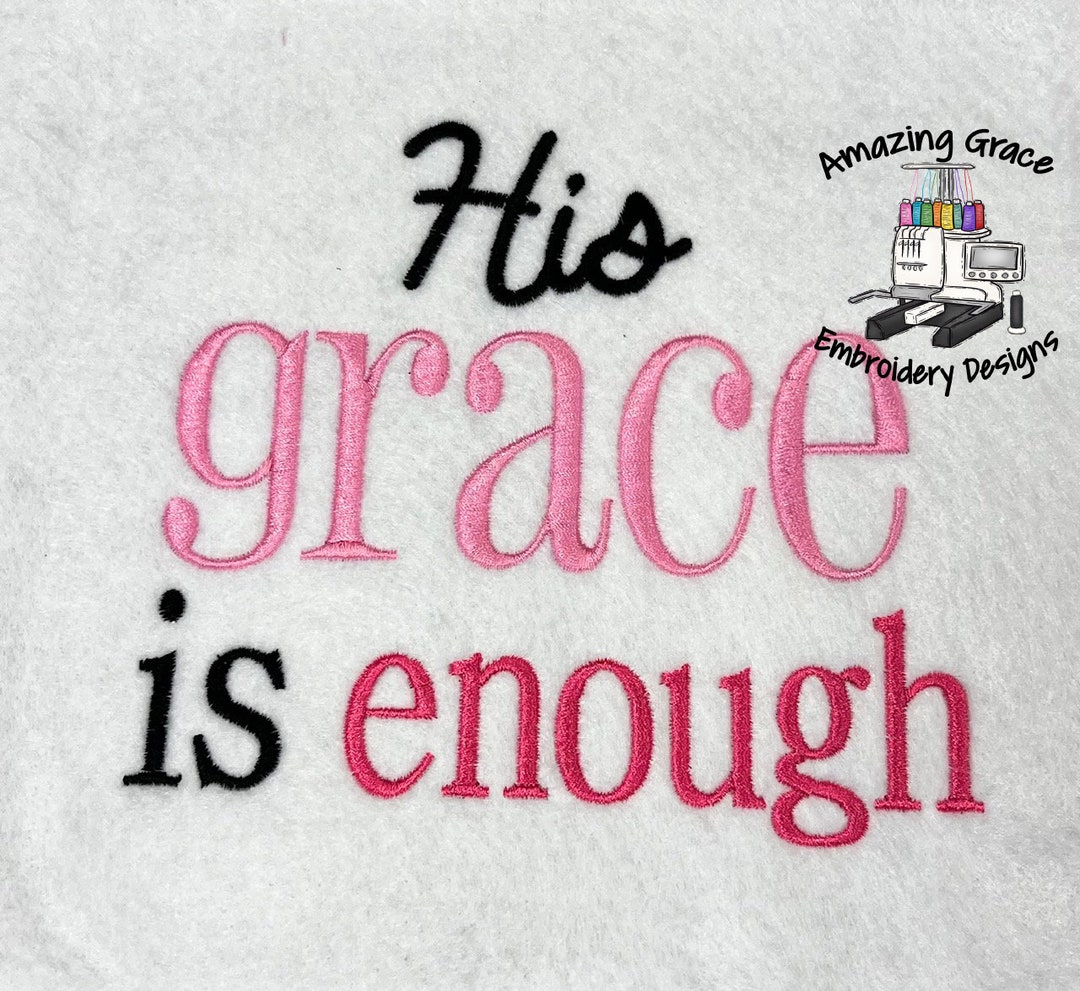 Grace Embroidery Design - Etsy