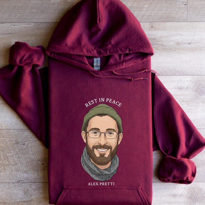 Custom Alex Jeffrey Pretti Memorial Shirt, Rest in Peace Sweatshirt ...