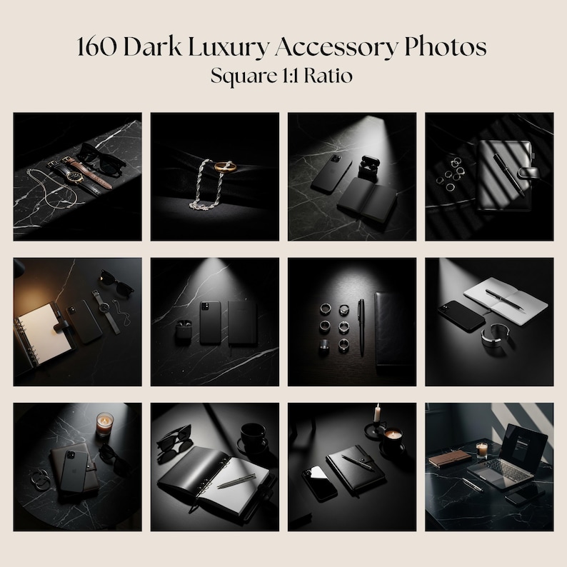 Dark Luxury Stock Photos | High-end Brand Photography | Black Aesthetic ...