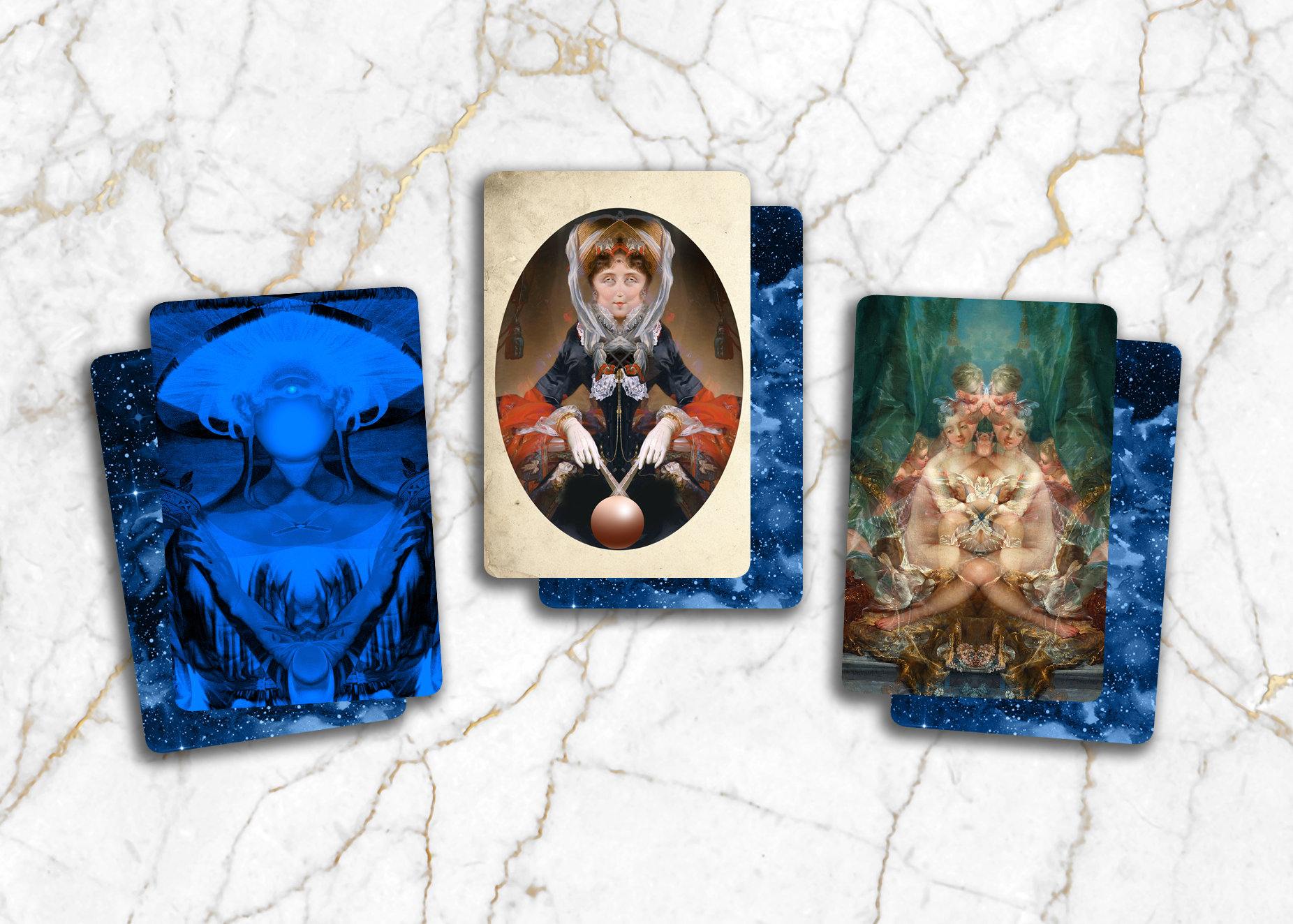 Angels and Aliens Oracle Cards 21 Large Cards Open Edition - Etsy