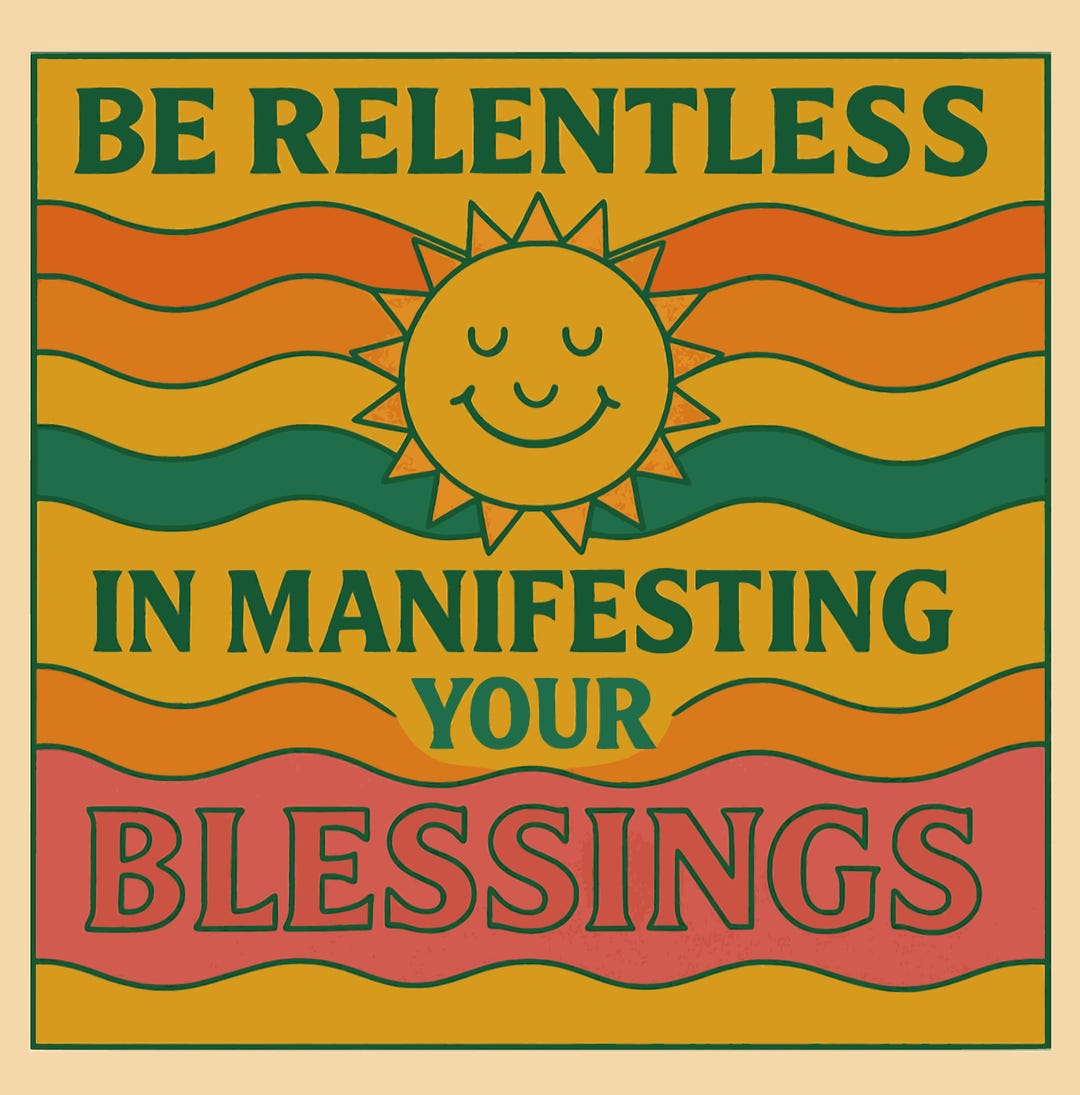 Positive Pillows! ...be Relentless in Manifesting Your Blessings!... - Etsy