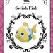 Swish Fish Plush Fish Toy Pattern - Etsy