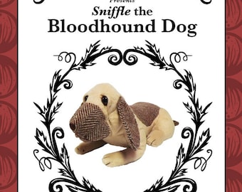 Bloodhound Dog Plush Toy Dog Pattern - Etsy