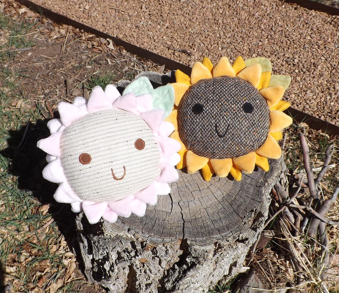Sassy Sunflower Plush Toy - Etsy