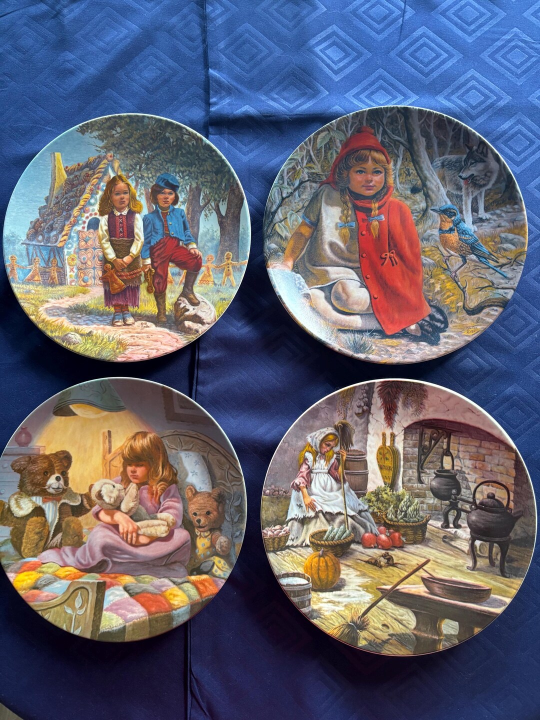 The Storybook Collection Decorative Plates - Etsy