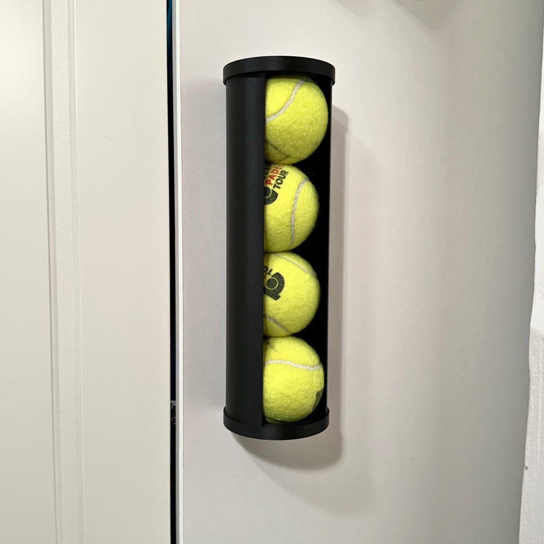 Padel Balls Display Wall Mount – 3D Print Files (STL & STEP) - Etsy