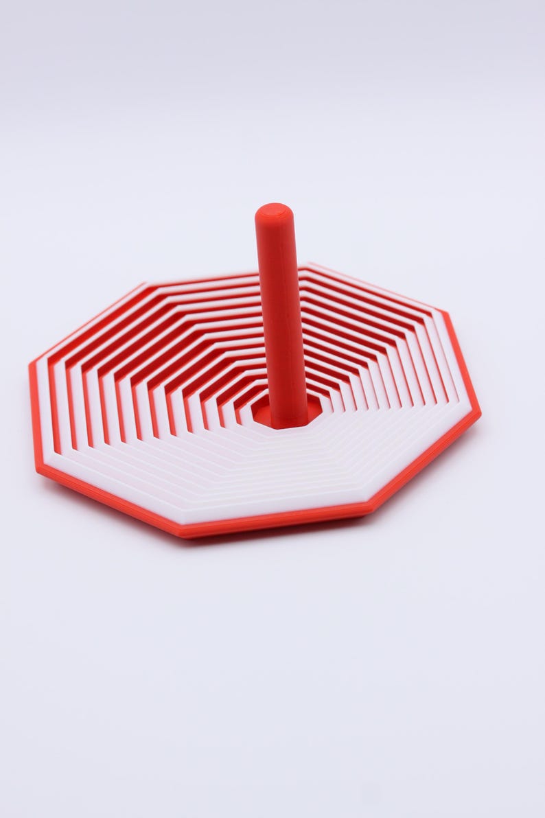 Octagon Fidget Toy 3D Print STL & 3MF File | Satisfying Desk Fidget - Etsy